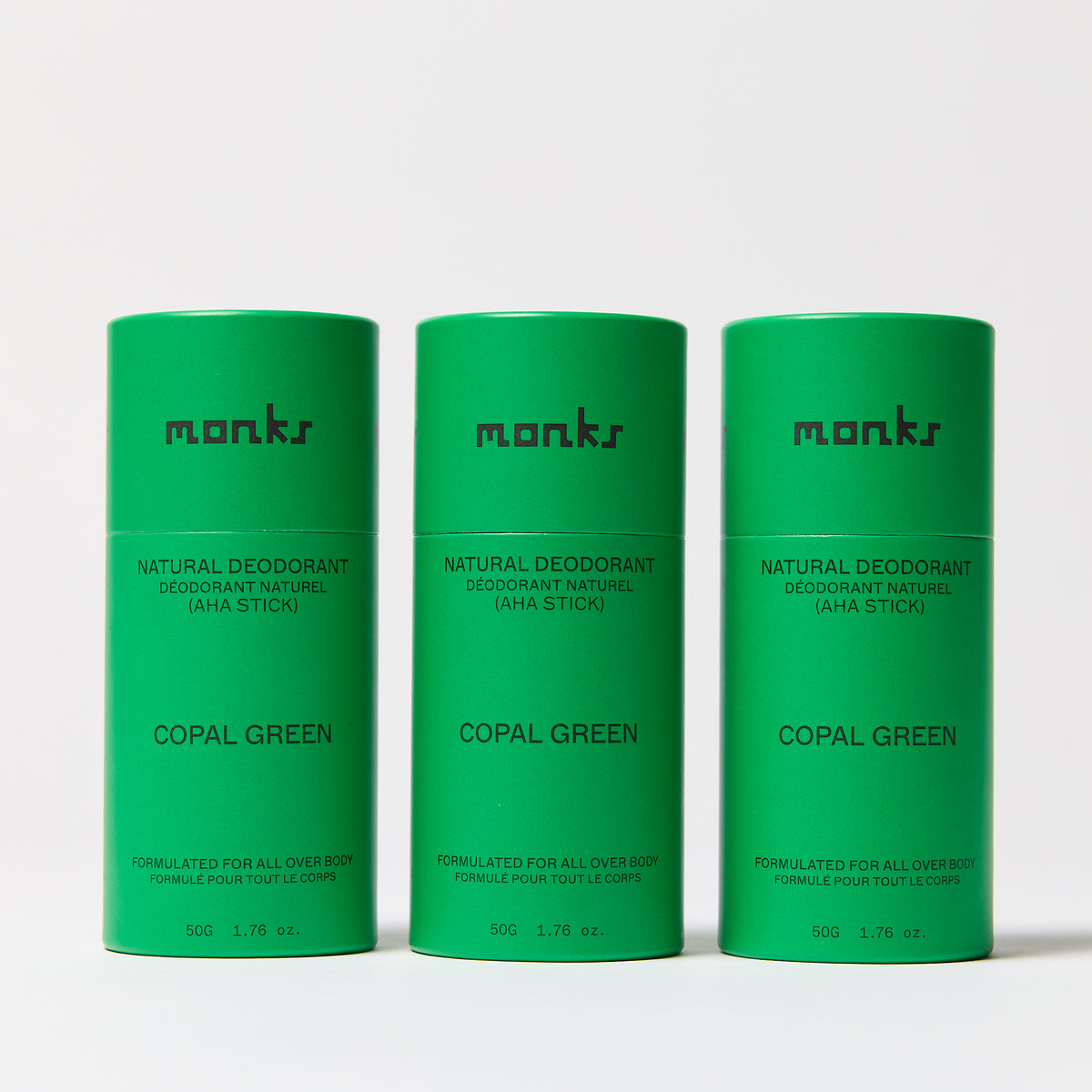 Copal Green Deodorant Stick Trio